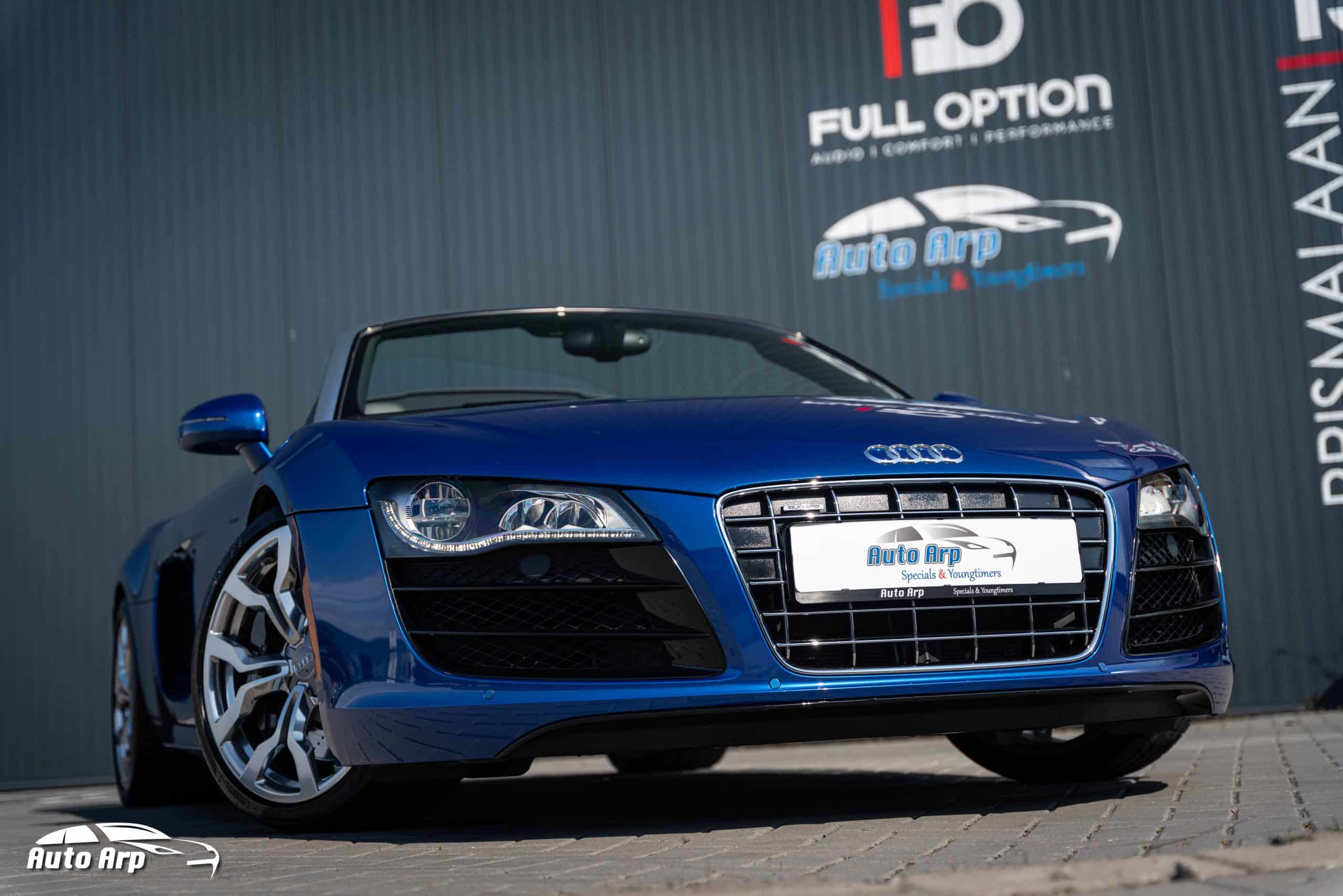 Audi R8 V10 Sepang Blue handgeschakeld | Auto Arp