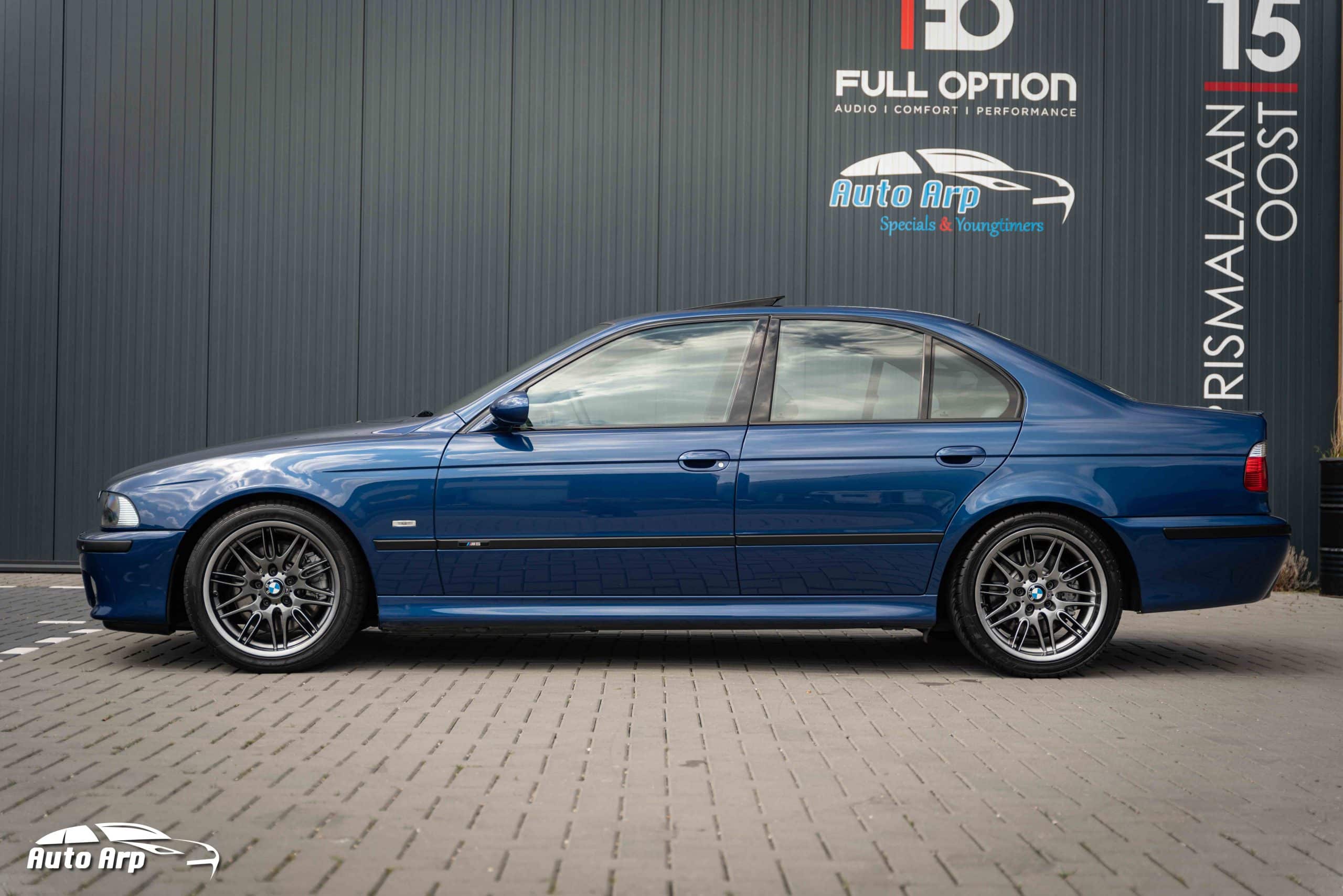 BMW E39 M5 Le Mans blauw metallic | Auto Arp