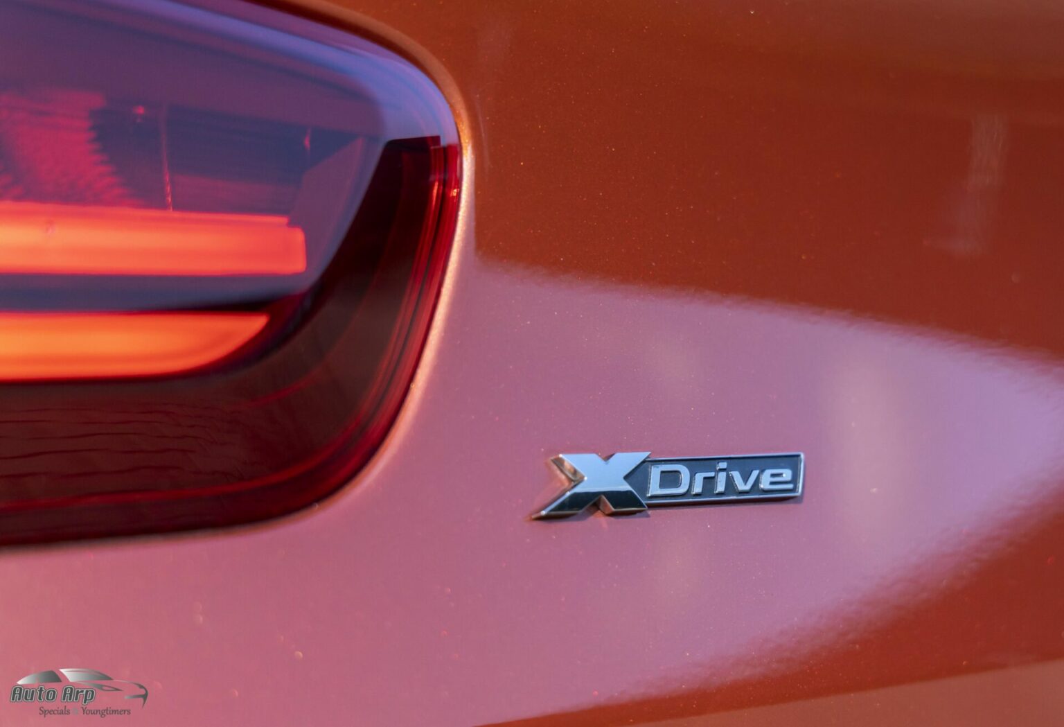 BMW F20 LCI M140i Sunset orange metallic | Auto Arp